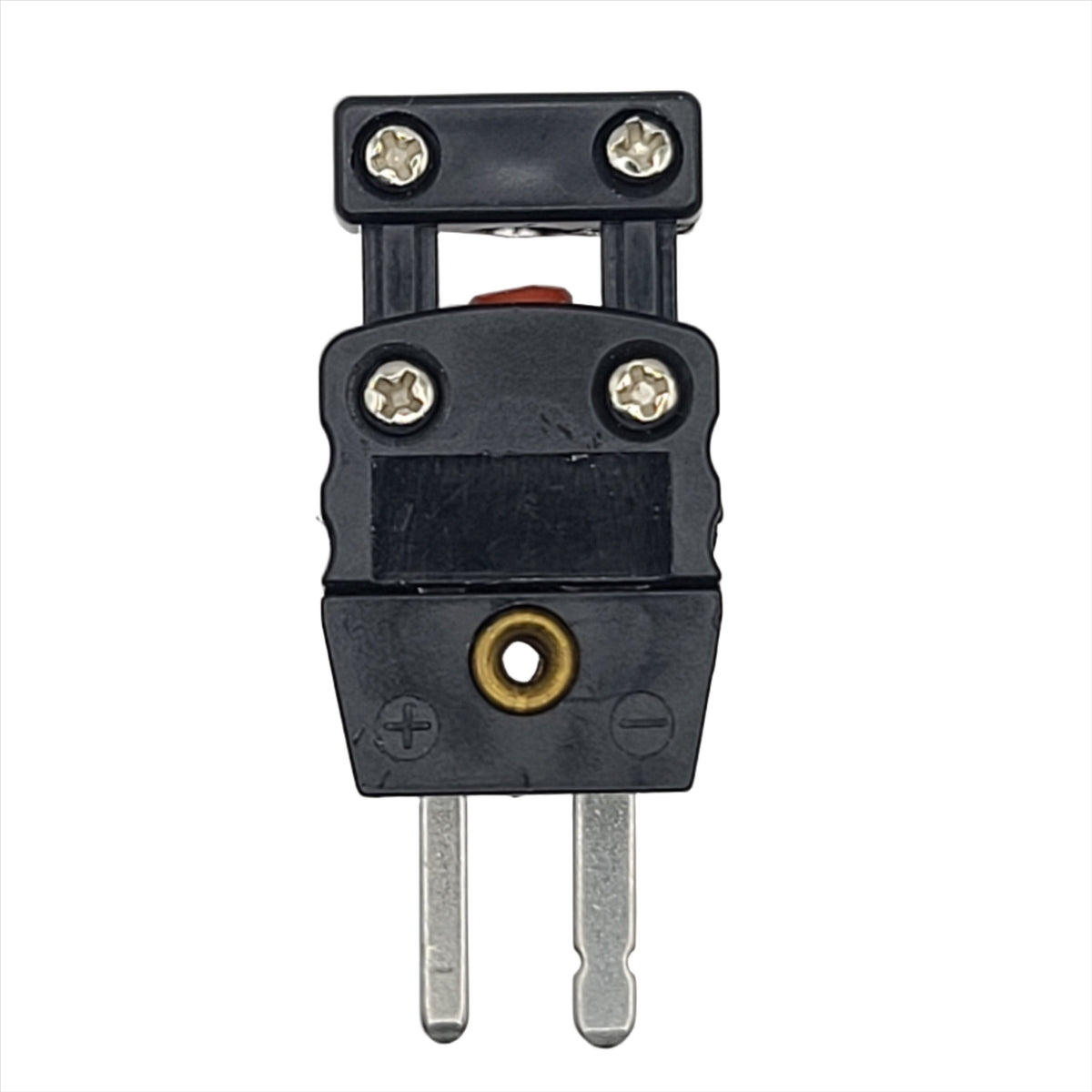 Thermocouple Connector, Type-J, Mini-Male, Flat Blade Terminals, and a ...