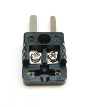 Thermocouple Connector, Type-J, Mini-Male, Flat Blade Terminals ...